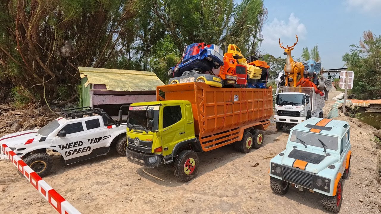 Mobil Truk Tronton Mainan Panjang Hino Ranger FF, Isuzu Giga, Fuso ...