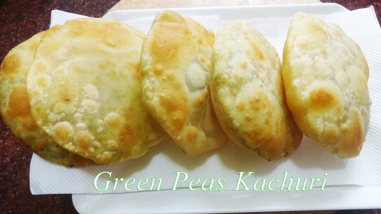 Peas Kachori Recipe- Bengali koraishutir kachori- Matar kachori Recipe by Cook with Sonali - YouTube