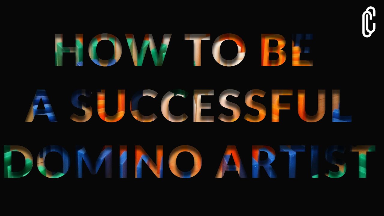 HOW to become a SUCCESSFUL DOMINO ARTIST | LILY HEVESH | CC Clips - YouTube