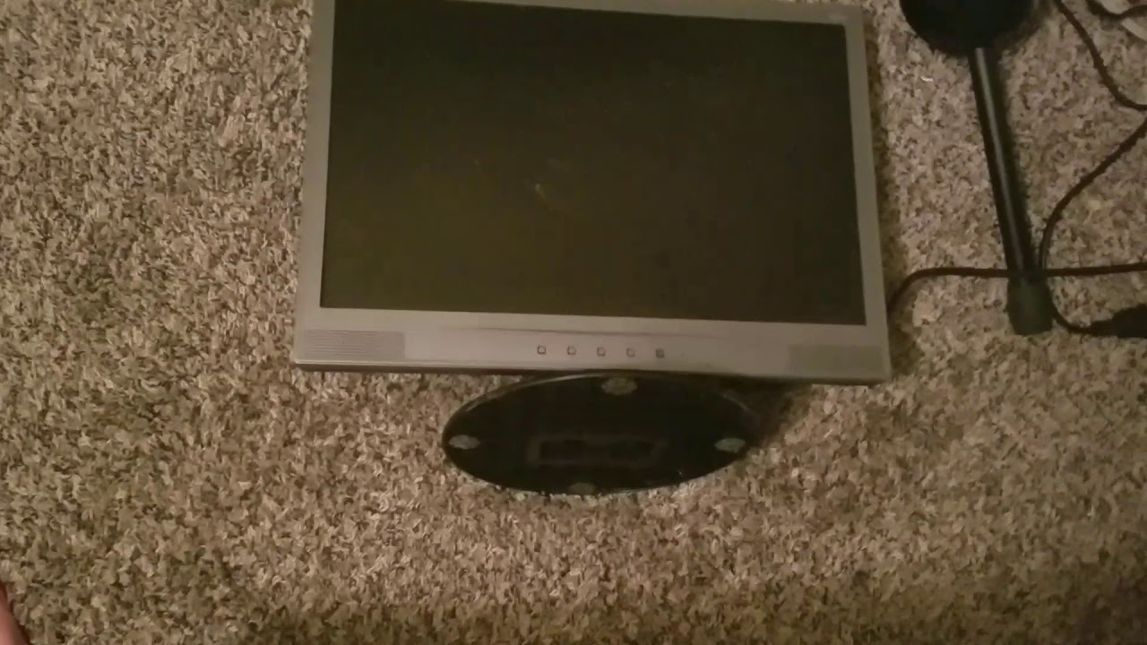 Destruction of a Monitor Part 1/3 - YouTube