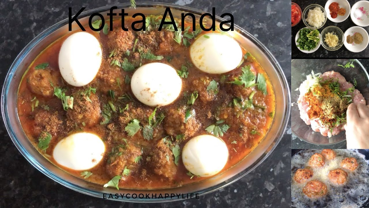 Kofta Anda Curry Recipe | Meat Balls Recipe | Pakistani Kofta Curry ...