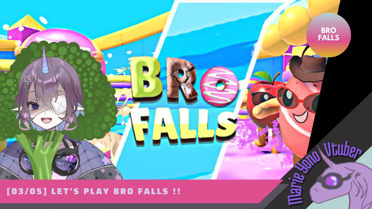 [BRO FALLS ] Let's play Bro Falls! BrocoYono! [Marie Yono] - YouTube