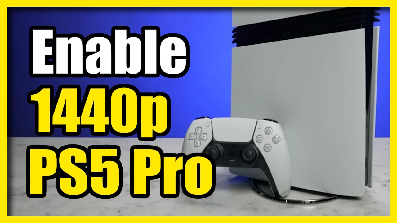 How to Enable 1440p resolution on your PS5 PRO (Easy Method) - YouTube