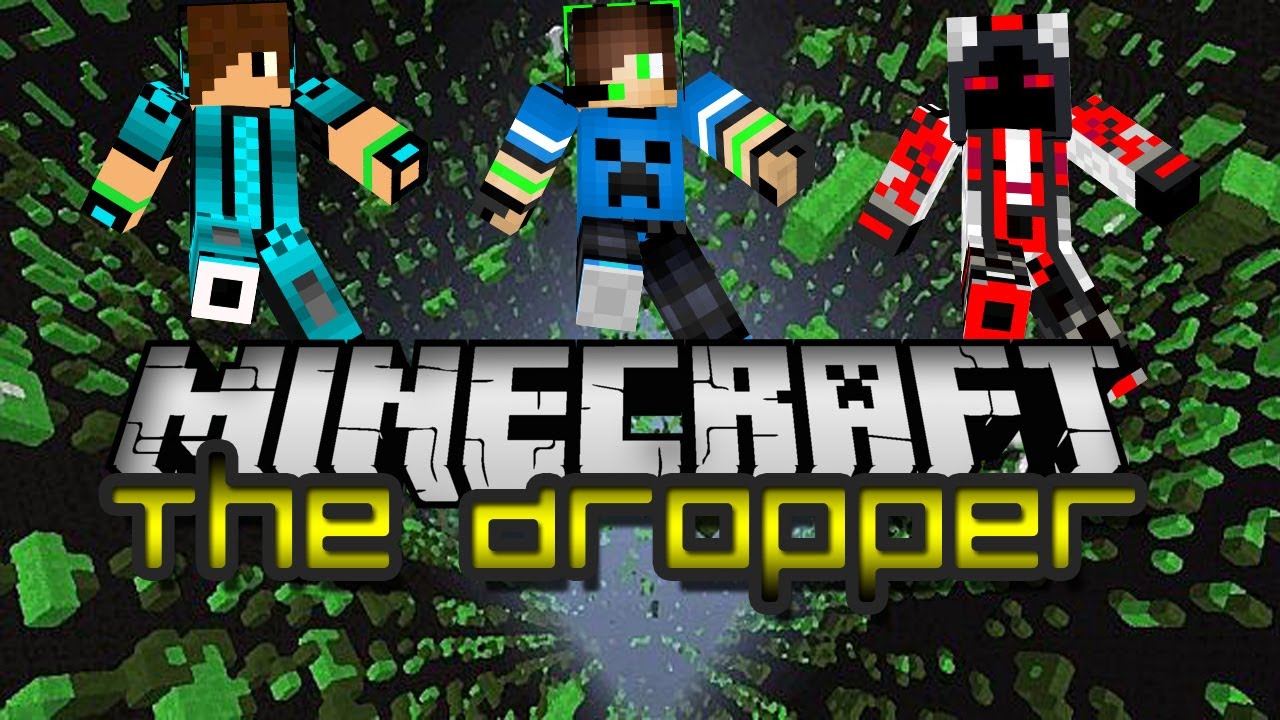 Minecraft : Dropper : Part 1 - YouTube