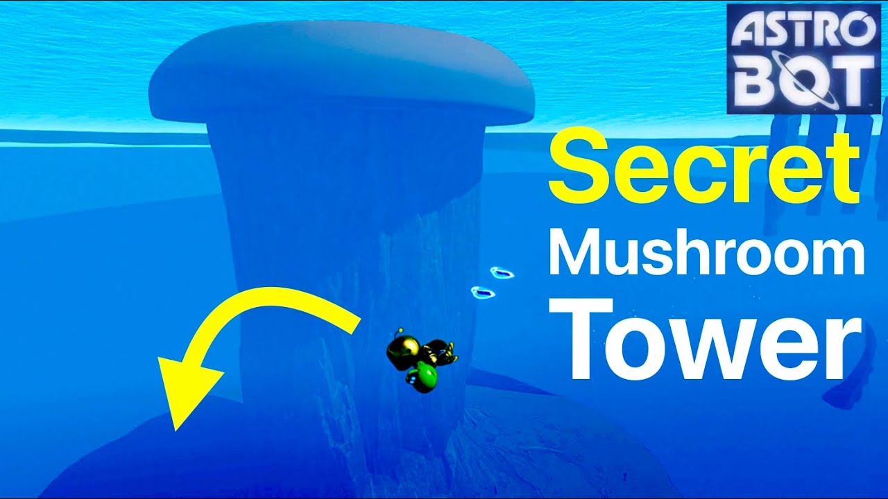 Astro Bot: Secret Mushroom Tower - YouTube