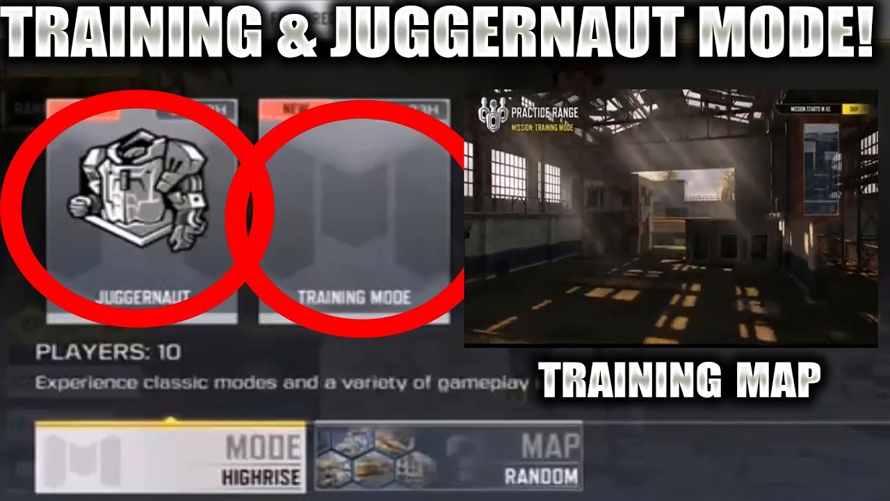 NEW Training & Juggernaut Mode GAMEPLAY In Call of Duty Mobile! | COD ...