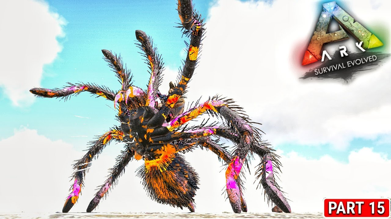 Spider King Drider Tmaing : Spider VS Thylo 🔥🔥 : ARK Golden Age : ARK ...