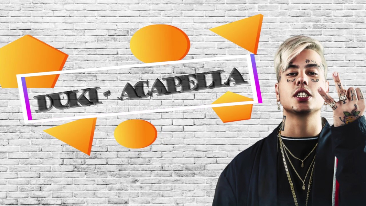 DUKI - ACAPELLA ( letra/lyric ) - YouTube