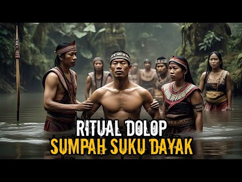 SIAPA YANG SALAH AKAN KELUAR DULU DARI AIR SUMPAH DOLOP DAYAK - YouTube
