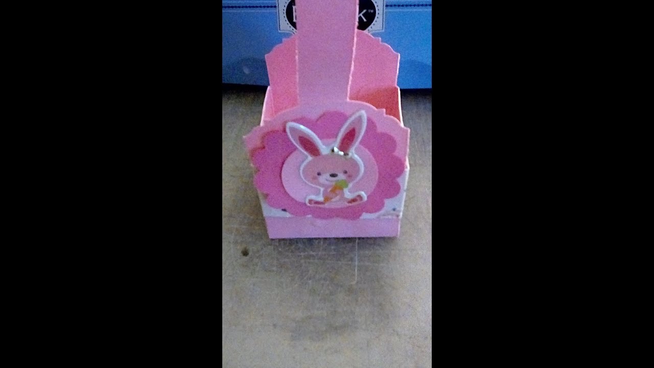 Easter treat box. tutorial - YouTube