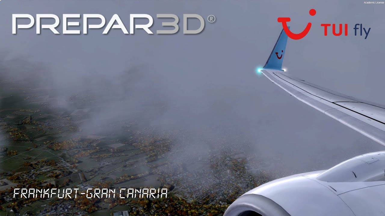 [P3D v4.1]Ultra Graphics.. Frankfurt (EDDF) - Gran Canaria (GCLP) Full ...