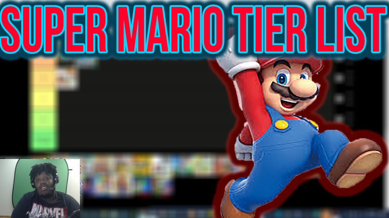 THE BEST SUPER MARIO TIER LIST! | Tier List - YouTube