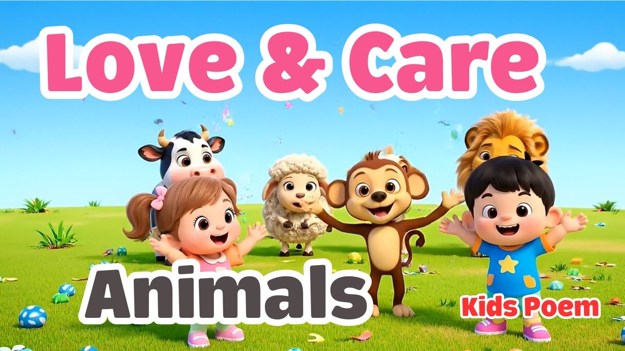 Love and Care for Animals | Kids Song About Animals | Learn Kindness ...