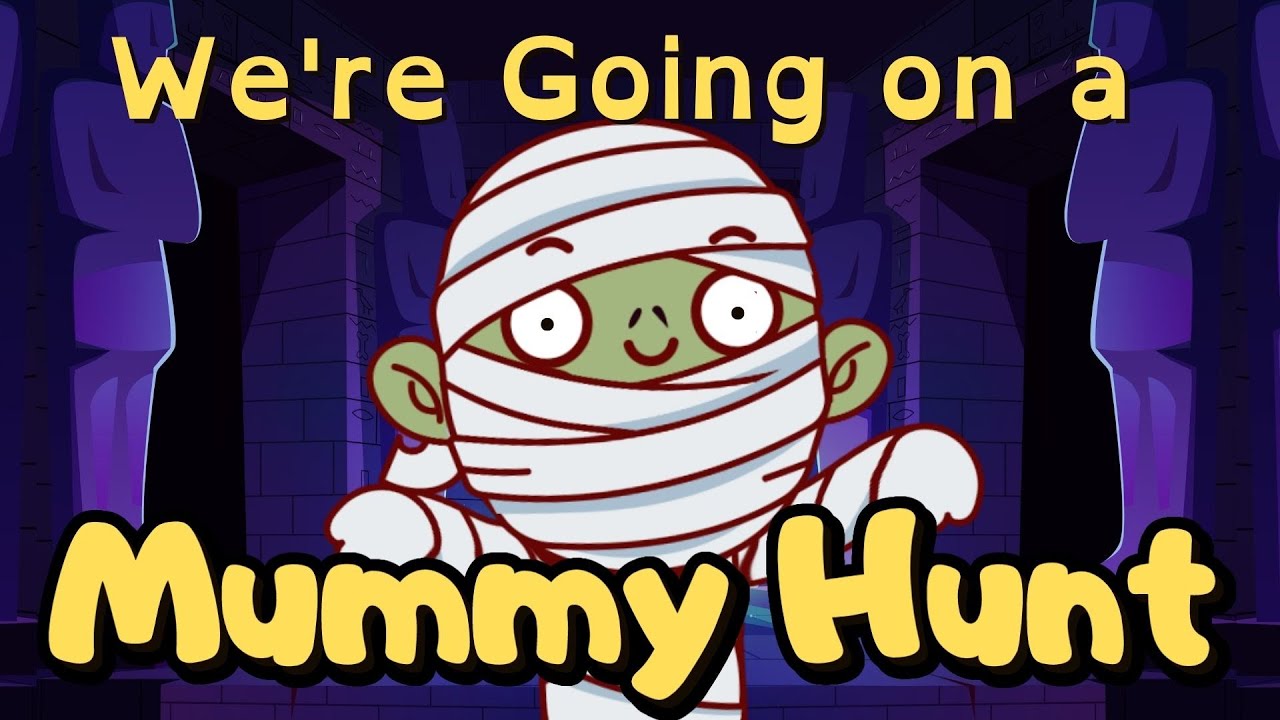 We're Going on a MUMMY Hunt | Spooky Movement Song for Kids - YouTube