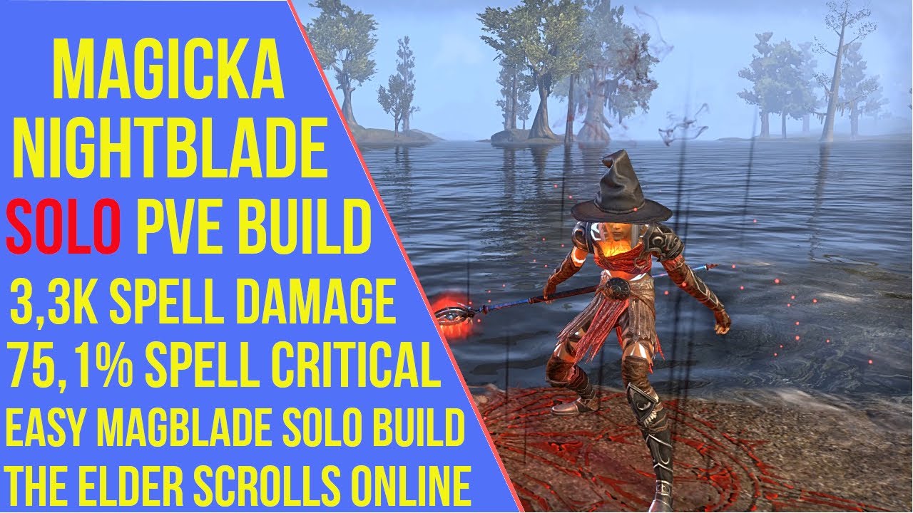 ESO Magicka Nightblade Solo PVE Build (Markarth) - Easy Magicka ...