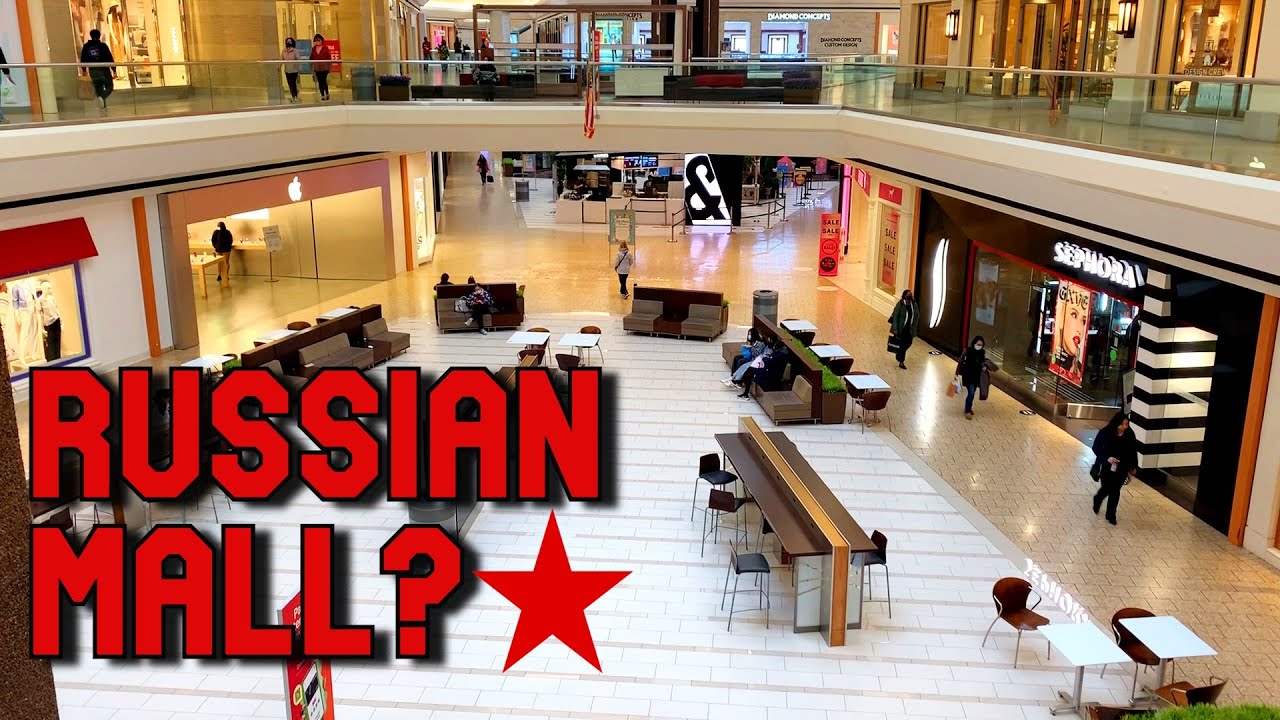 This must be what a Mall in Russia is like - YouTube