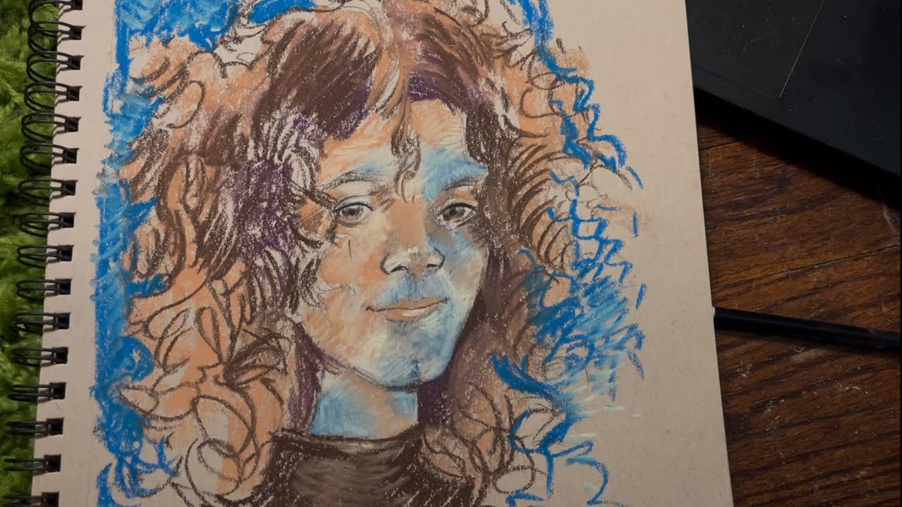 Drawing ASMR - Dan Avidan sketch (GameGrumps) - YouTube