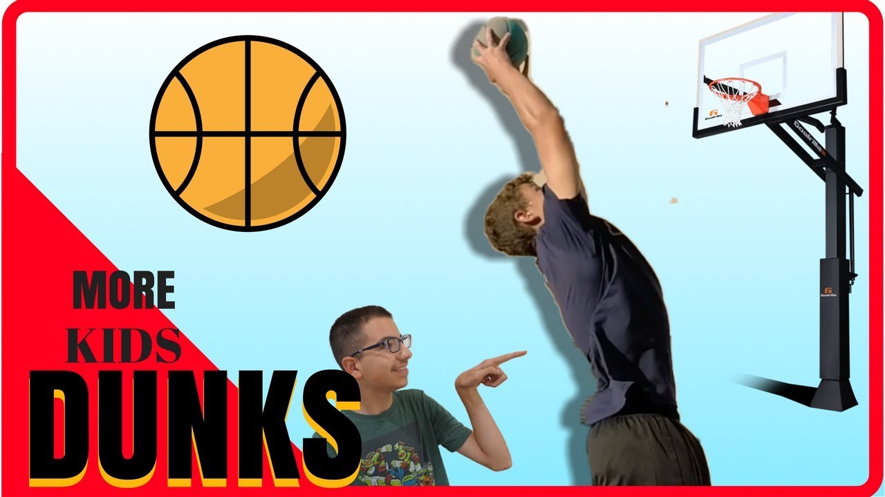 Kids Dunk Contest and Trick Shots - YouTube