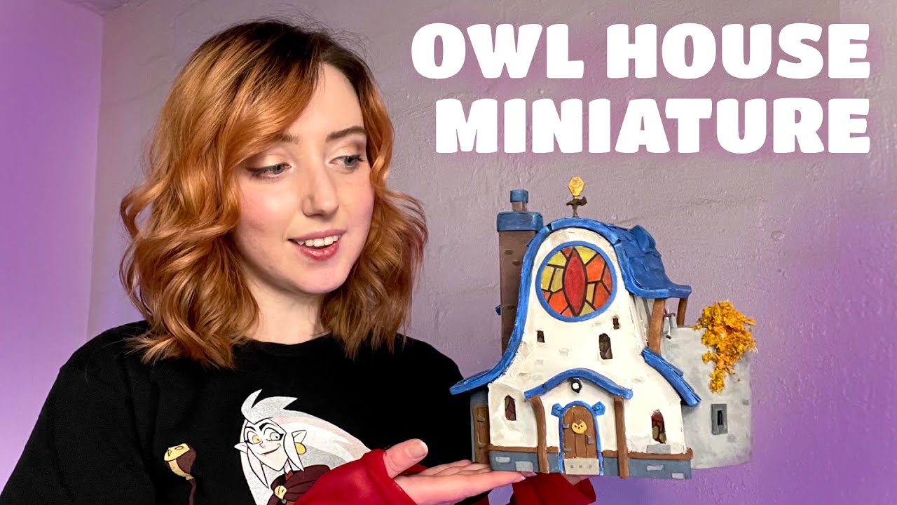 I Made A Miniature Owl House 🦉🏠 - DIY - YouTube