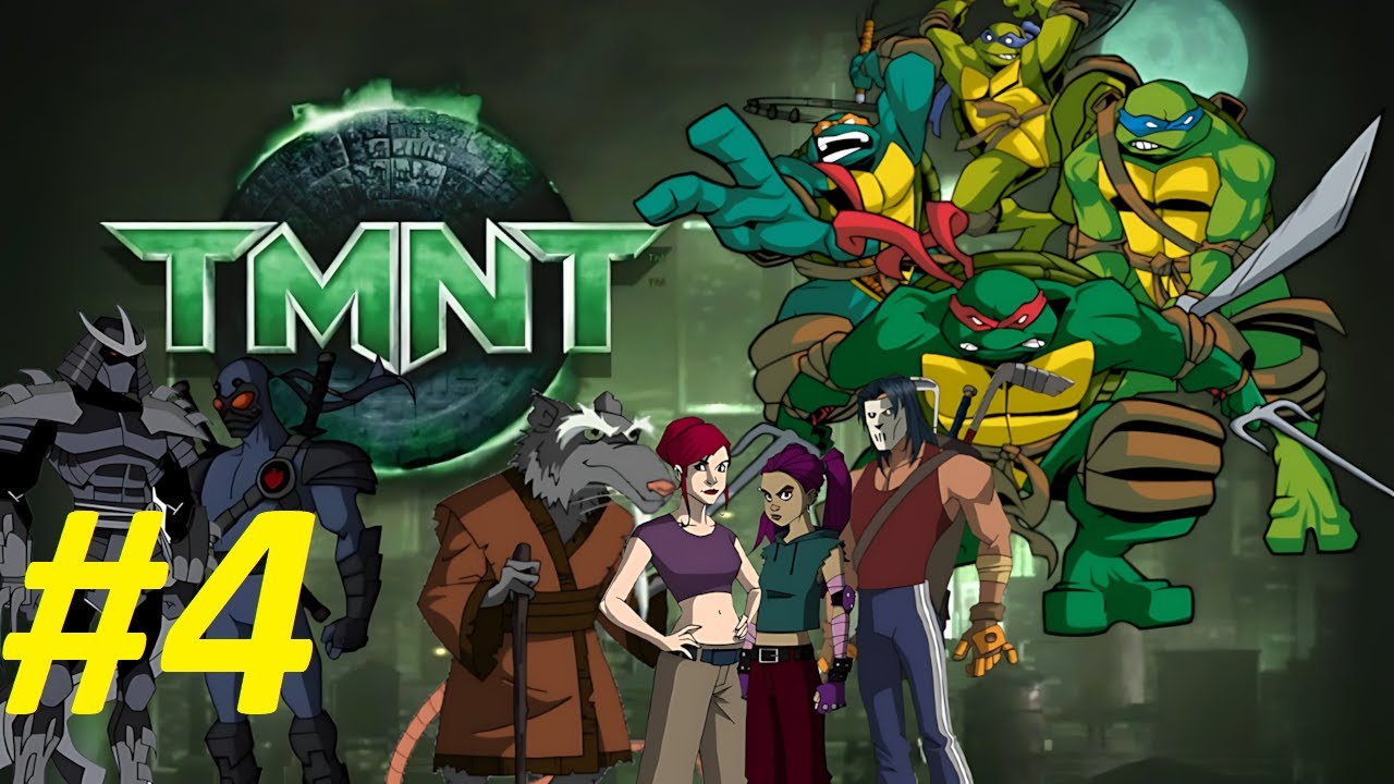 Teenage Mutant Ninja Turtles (2007) Ubisoft (Masked Mikey) - Episode #4 ...