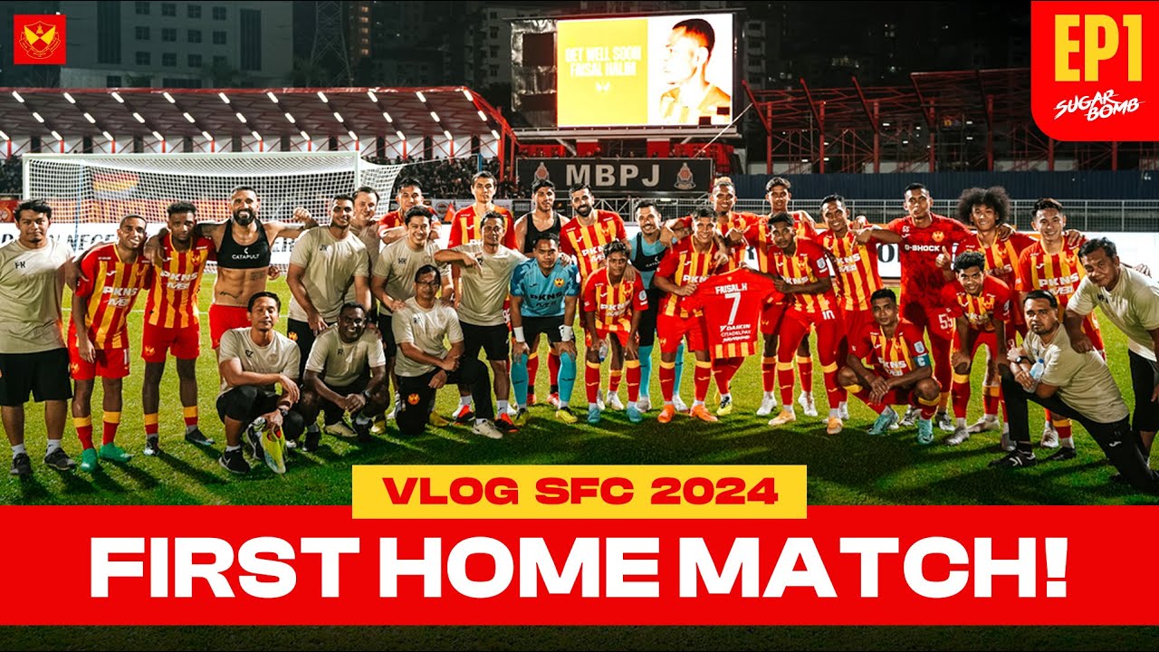 VLOG SFC 2024/25 Epi 1 | First Home Match! - YouTube