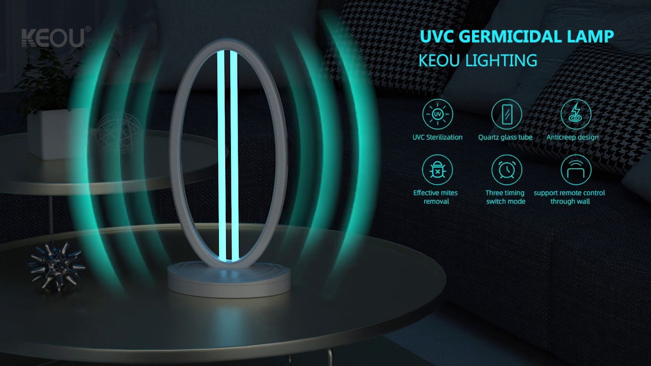 How to use UVC germicidal lamp correctly? - YouTube
