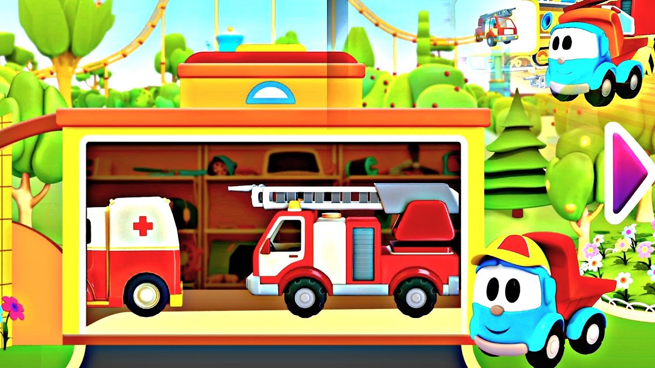join the fire brigade vehicle and go to the fire house - YouTube