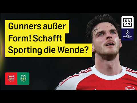 FC Arsenal - Sporting CP | Viertelfinale-Rückspiel | UEFA Champions League | DAZN