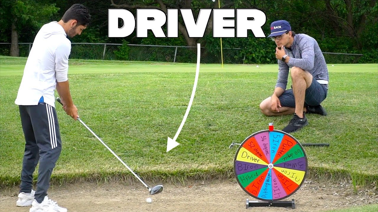Random Golf Club Challenge | Wheel of Not Ideal - YouTube