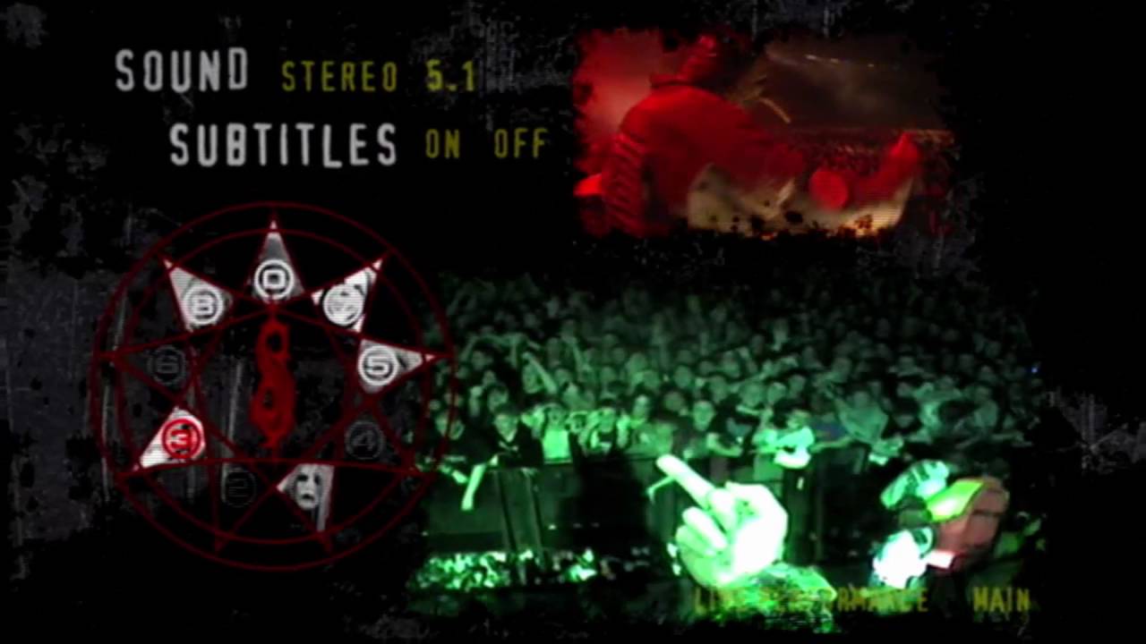 Slipknot - Disasterpieces DVD (Disc 1) Menu Preview [1080p HD] - YouTube