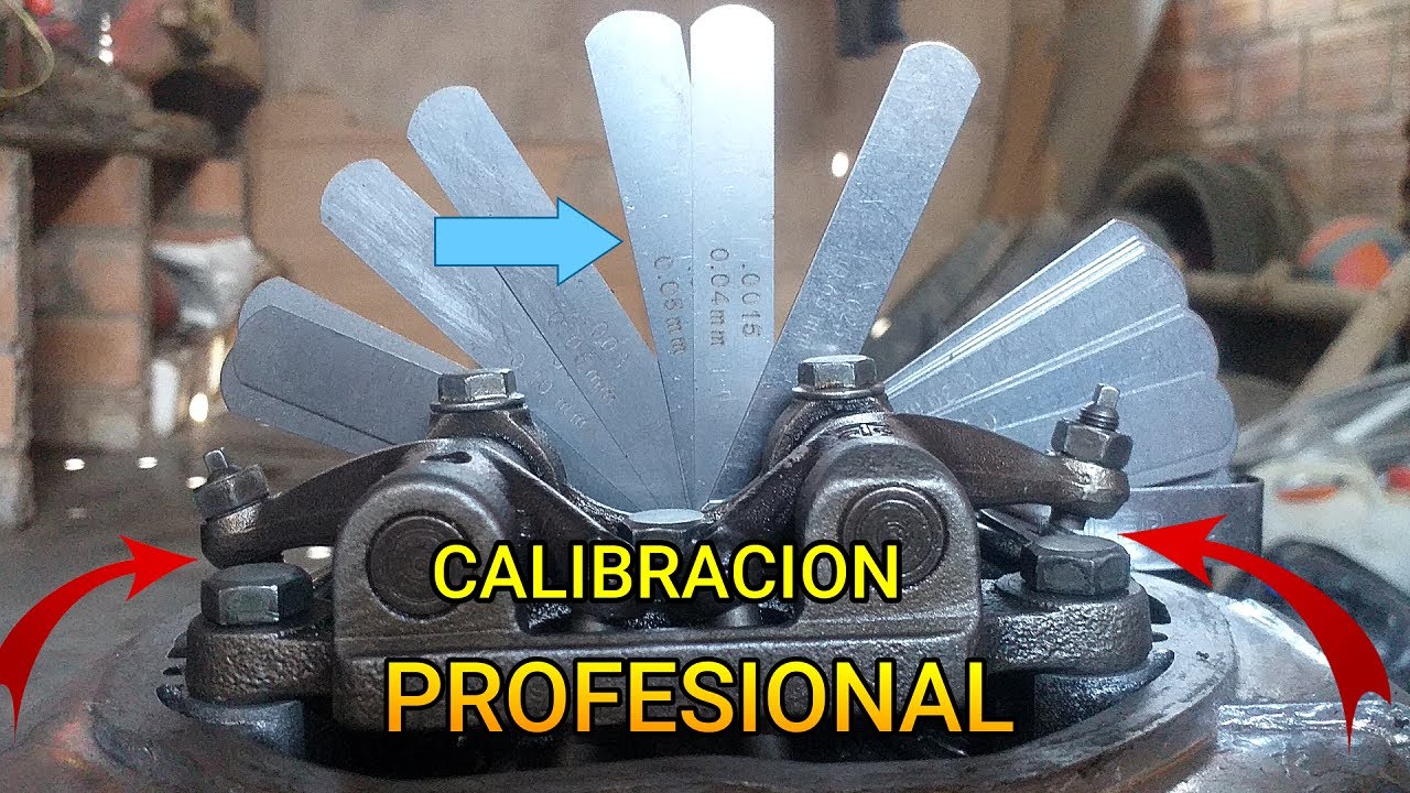 COMO CALIBRAR LAS VALVULAS DE MI MOTO CON EL METODO PROFESIONAL - YouTube