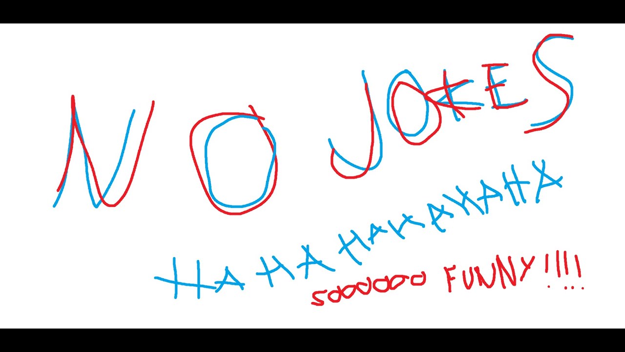 no jokes - theParadoxTeam - YouTube