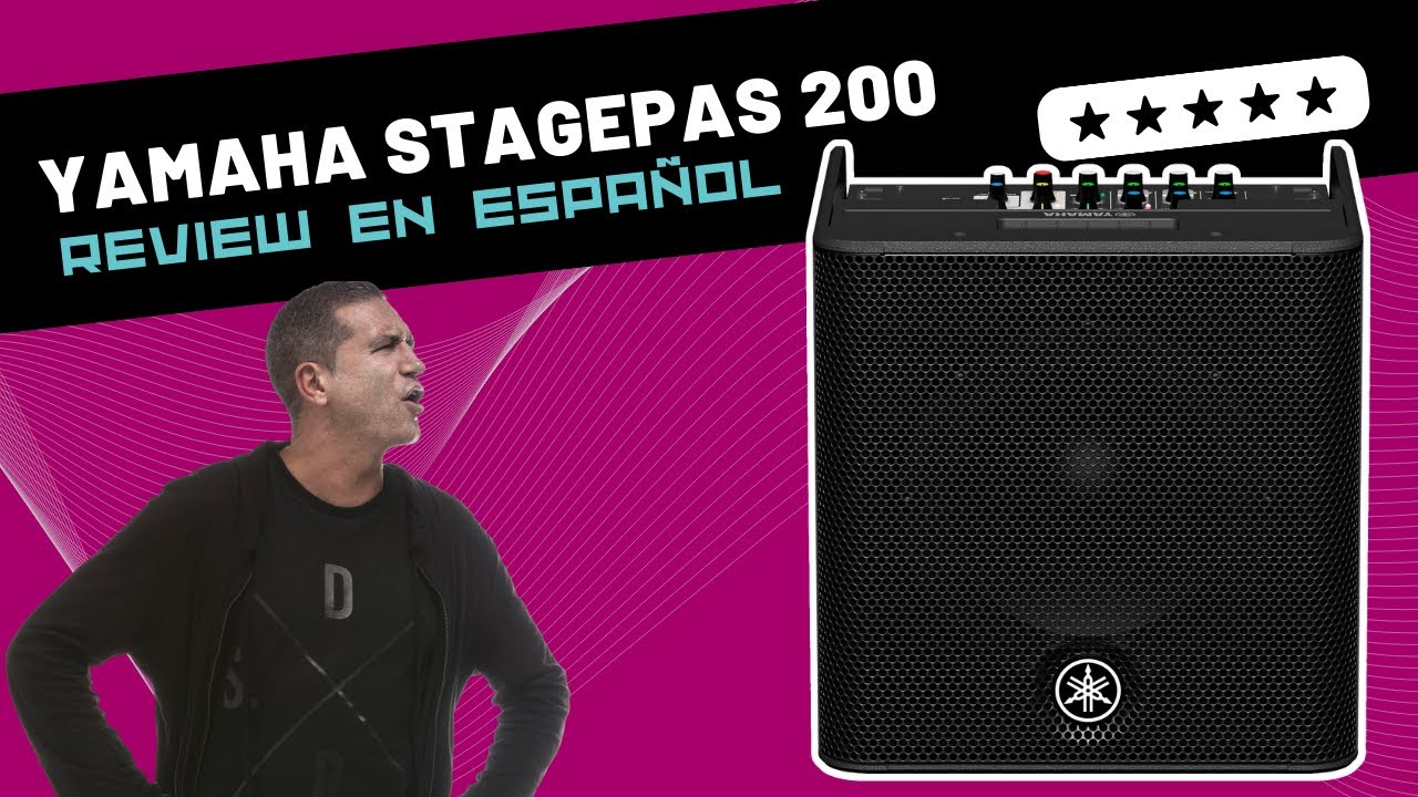 Yamaha Stagepas 200 🇪🇸 Unboxing & Review - YouTube