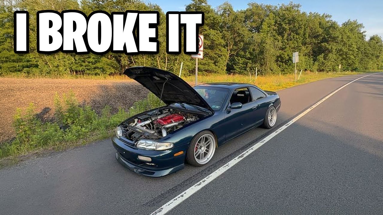 Tuning my S14 and breaking it all in the same video - YouTube