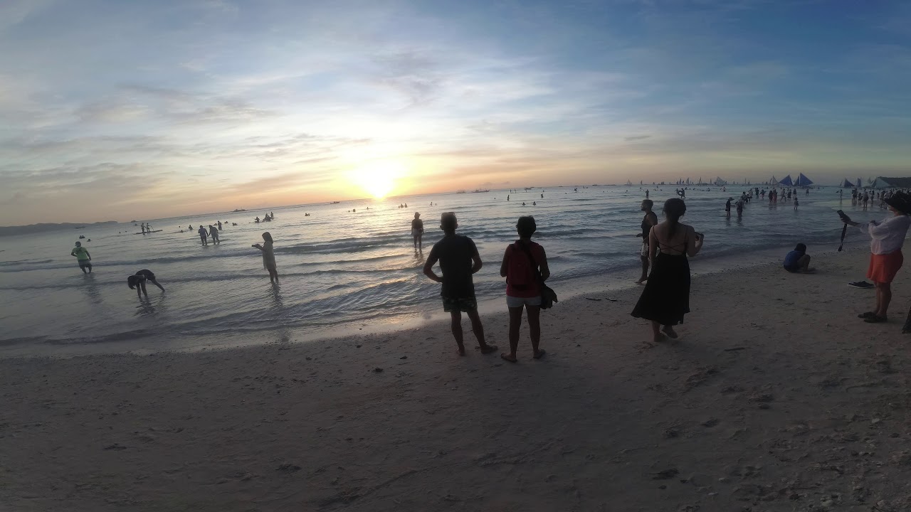 Boracay abend am Strand - YouTube