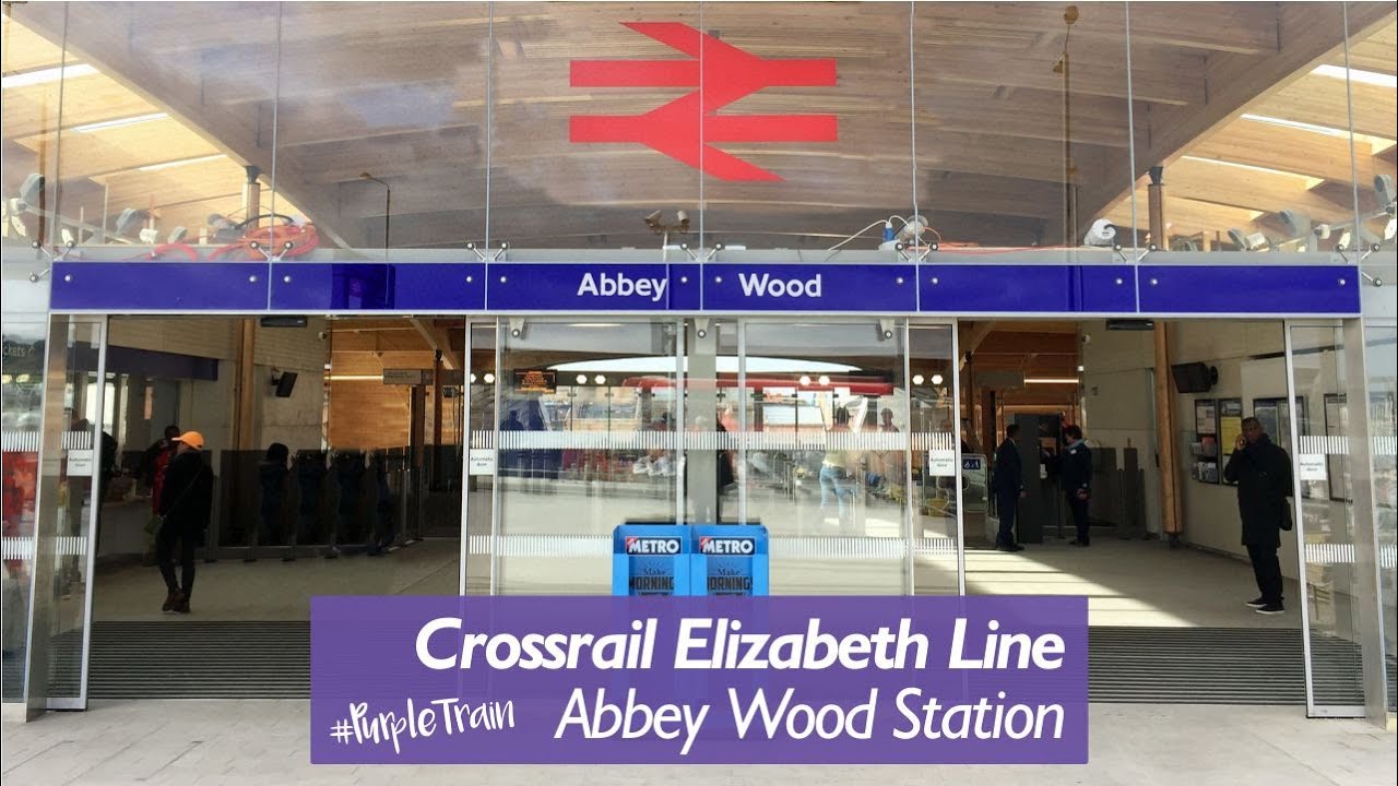 Elizabeth Line - Abbey Wood Crossrail Station - YouTube