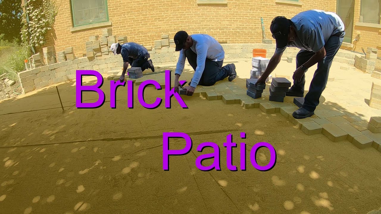 How To Install Brick Pavers [s2, e9] - YouTube