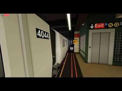PTA Subway R R211T train 4040-4044 leaving Myrtle Avenue - YouTube