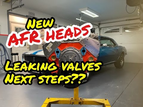 400 SBC Chevy Build - AFR Skip White heads leaking. Next steps. - YouTube