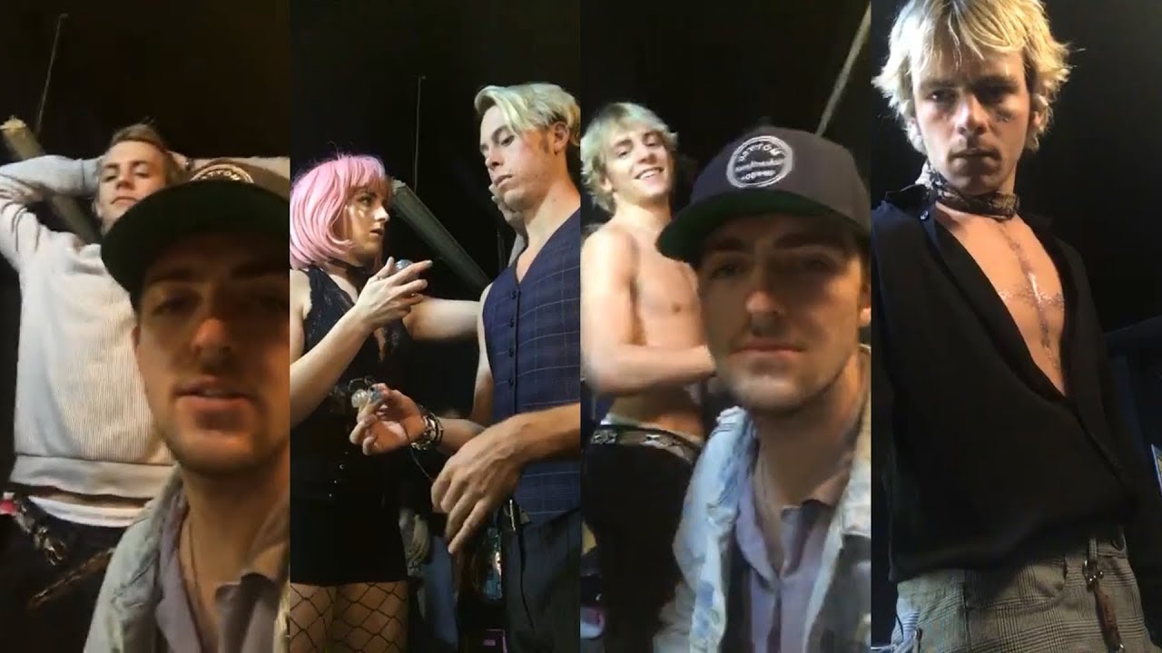 Ross Lynch with R5 | Instagram Live Stream | 20 October 2017 ...