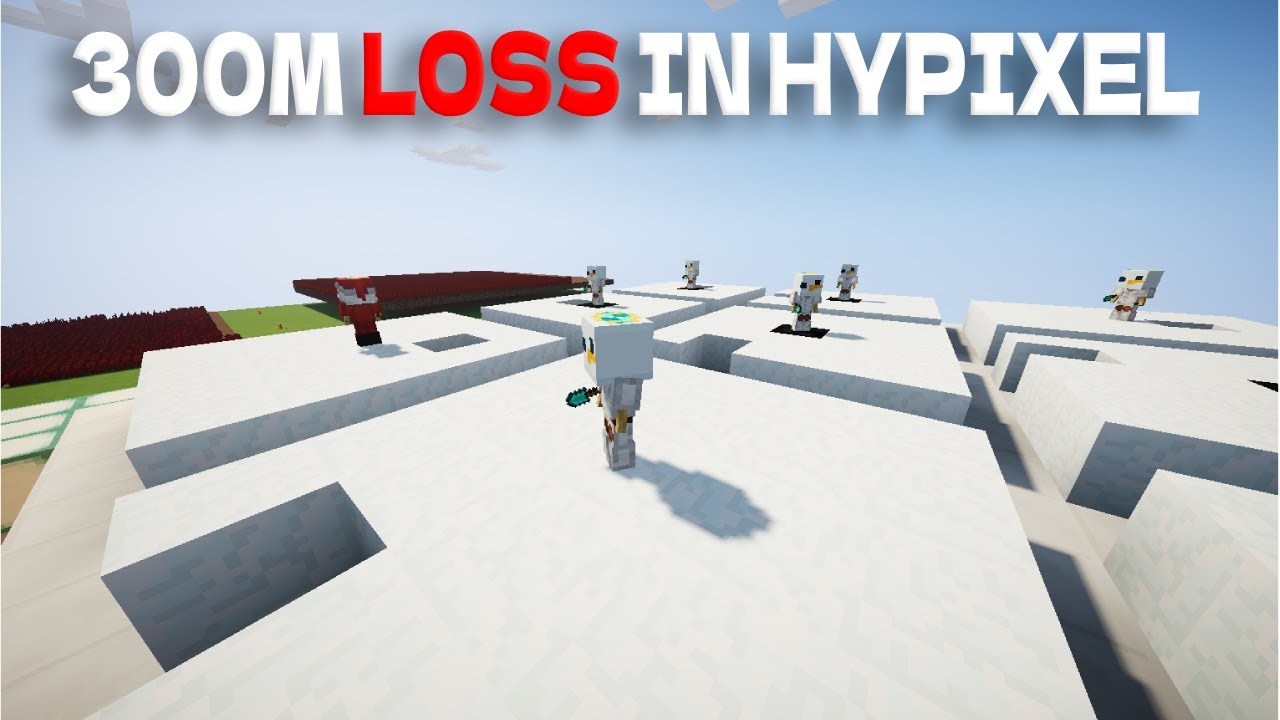 How we lost 300M in hyxpixel skyblock | watch best money making minion of 2025 hypixel - YouTube
