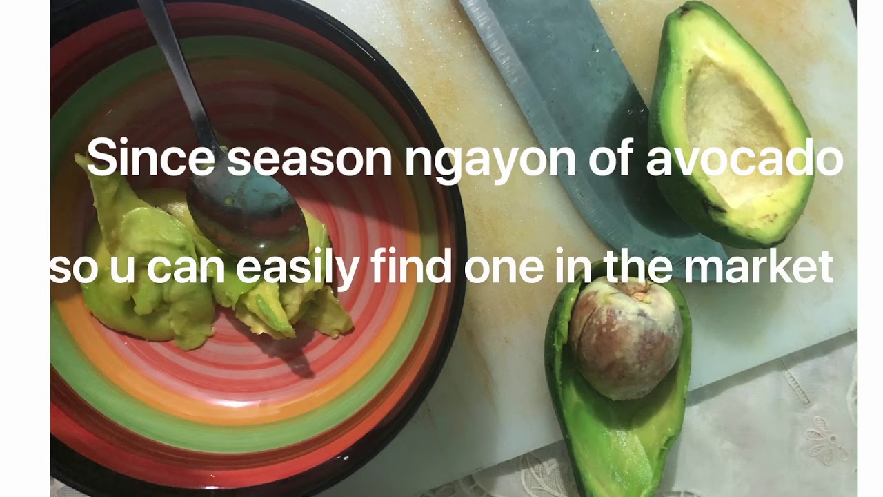 Let's make AVOCADO lamaw - YouTube