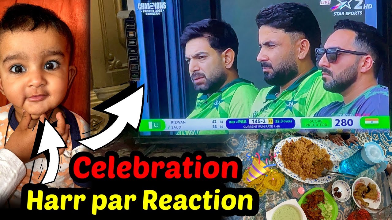 Pakistan Vs India Match Ki Kushi mein Celebration 🎉 | Sad Day | Haider Vlogs - YouTube