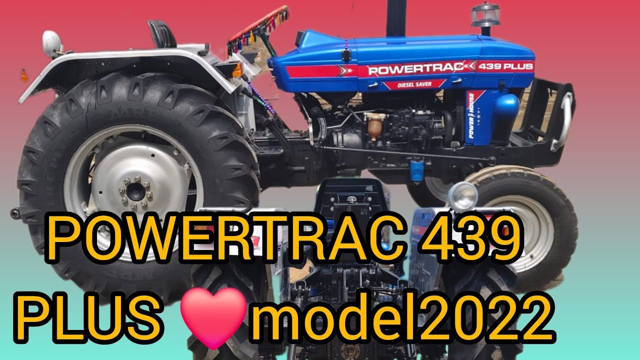 POWER TRAC 439 PLUS ️ ట్రాక్టర్ అమ్మబడును👍royal mv channel👍👍AP - YouTube