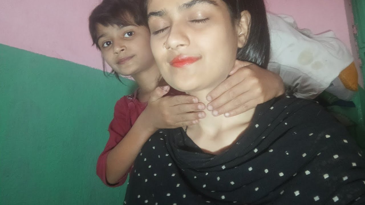 neck massage challenge||neck massage challenge with partner||most ...