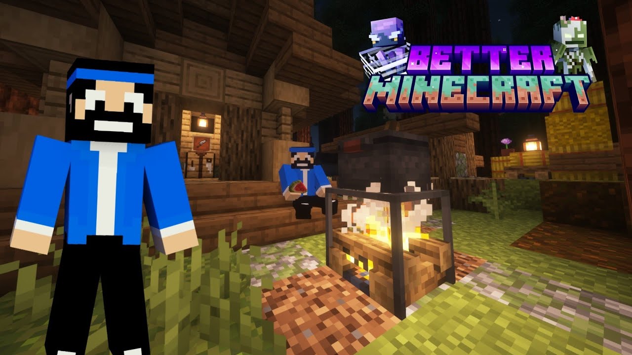 BMC:02:COOKING IN BETTER MINECRAFT|Malayalam better minecraft - YouTube