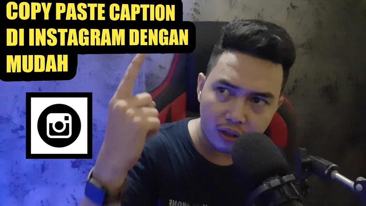 CARA COPY PASTE CAPTION / DESKRIPSI INSTAGRAM DENGAN MUDAH - YouTube