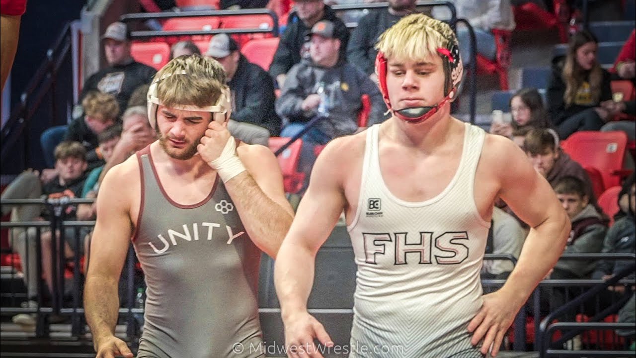 170 1A – Zane Pannell {R} of Fulton IL vs. Kyus Root {G} of Tolono ...