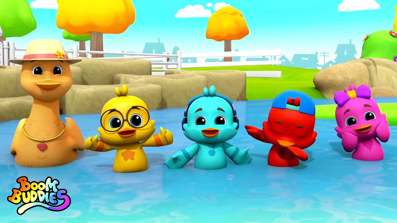 Pět malých kachen | Mateřská školka | Kids Tv Czechia | Kreslená ...