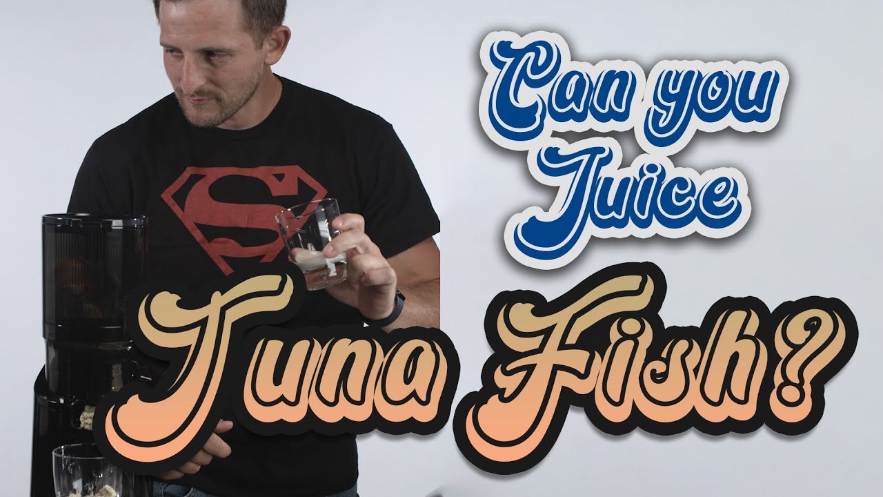 Can you juice a tuna sandwich?? - YouTube